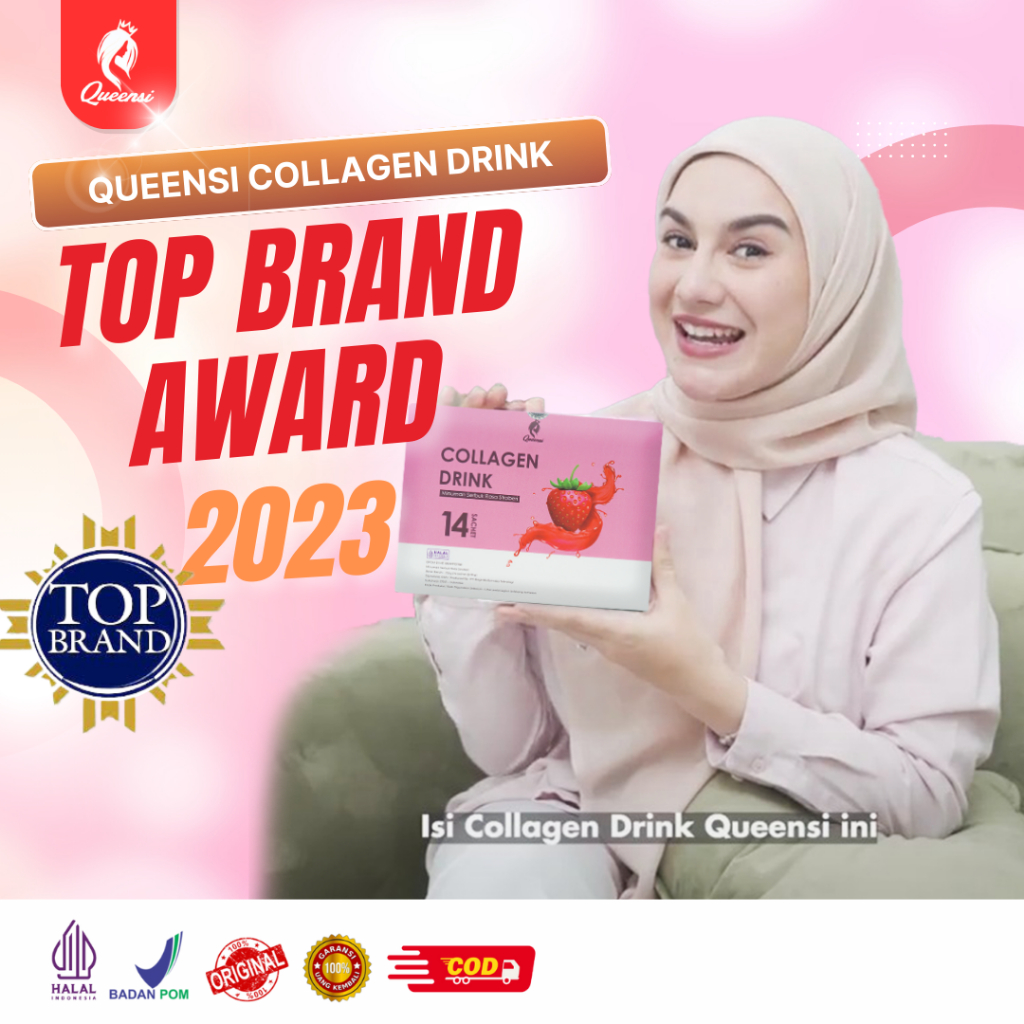Jual QUEENSI COLLAGEN DRINK 100% ORIGINAL - MINUMAN QUENSI KOLAGEN KESEHATAN DAN KECANTIKAN ...