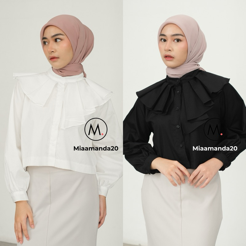 Jual MIA AMANDA - TESSA BLOUSE / BLOUSE RAMPLE / BLOUSE WANITA / ATASAN ...