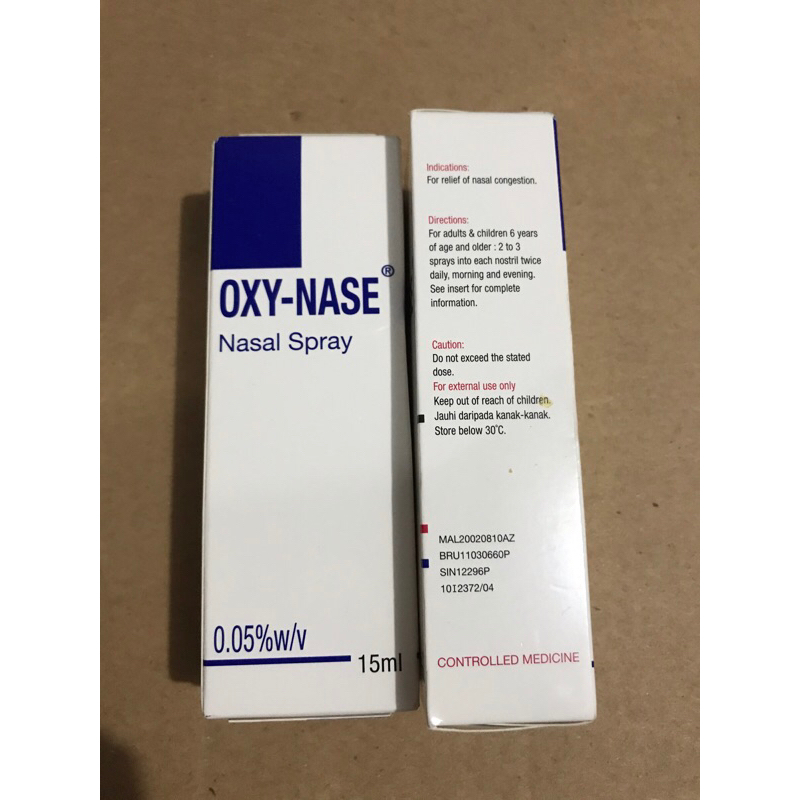 Jual Oxynase oxy nase nasal spray original malaysia semprotan untuk ...
