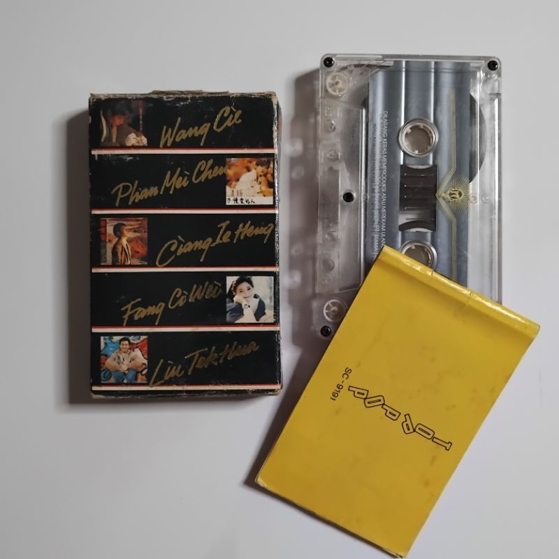 Jual Kaset Pita Mandarin Liu Tek Hua Fang Ci Wei Ciang Ie Heng Phan Mei Chen Wang Cie Andy Lau ...