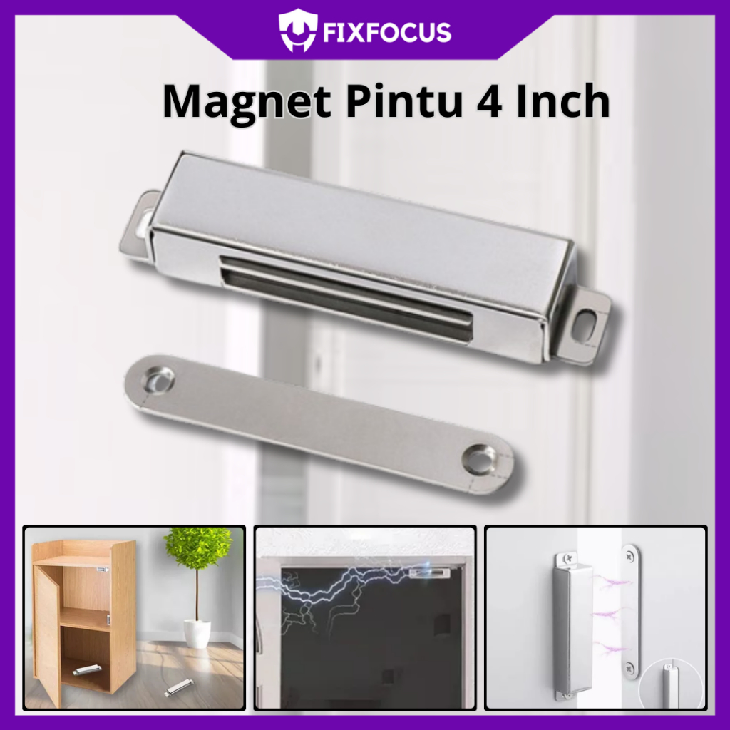 Jual Magnet Pintu Kamar Mandi Kabinet Lemari Laci Magnetic Door Closer ...