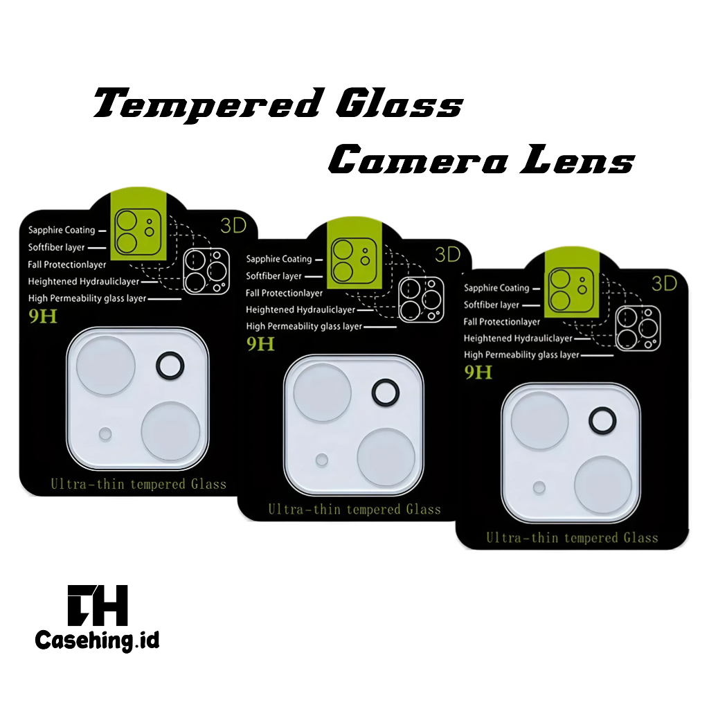 Jual TEMPERED GLASS CAMERA LENS PELINDUNG KAMERA PROTECTION IPHONE 11 ...