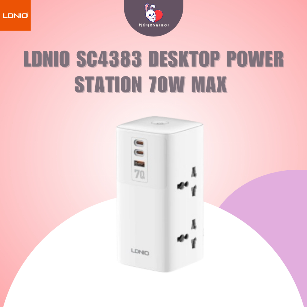 Jual LDNIO SC4383 - Tower Extension Power Socket - Desktop Power ...