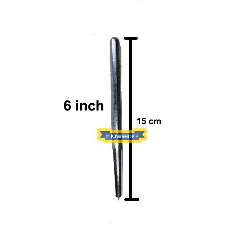 Jual Alat Penanda Besi Drip Mata Drip Titik Lancip 6 Inch Derip Ketok ...
