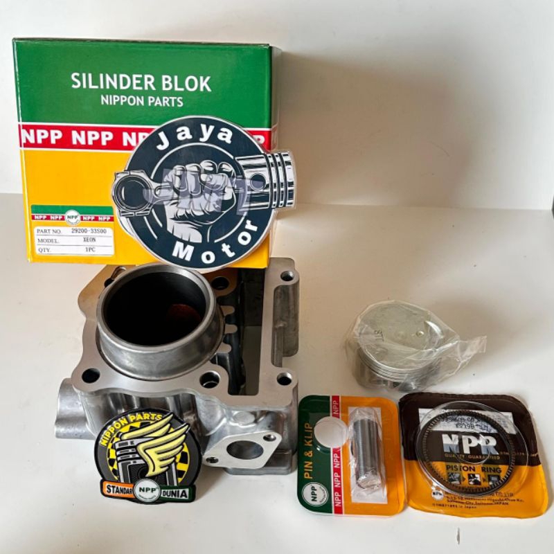 Jual Blok seher boring cylinder Xeon karbu set plus piston kit seher paket Npp | Shopee Indonesia