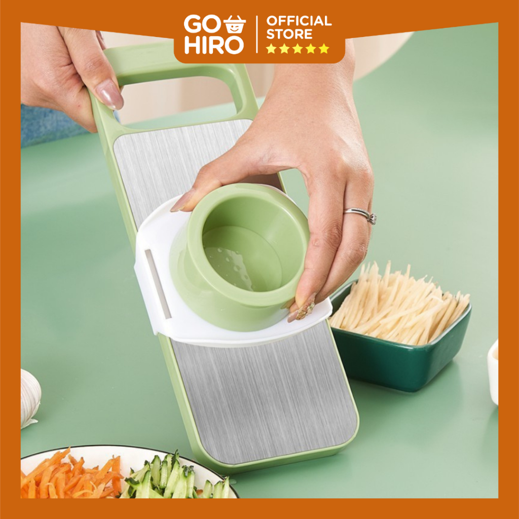 Jual Parutan Sayur Dan Buah Praktis 5in1 Vegetable Cutter Stainless ...