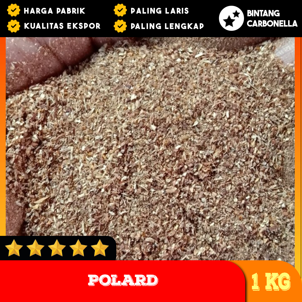 Jual Polard Pakan Ternak Bintang Carbonella 1 KG | Shopee Indonesia