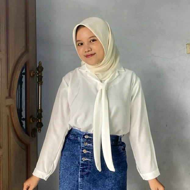 Jual Anritex Mosella Top - Blouse Wanita Korean Style Lengan Panjang ...