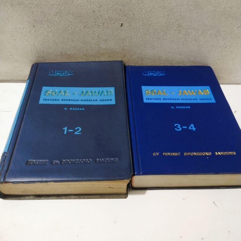 Jual Buku Obral Super Murah - Buku Soal Jawab Tentang Berbagai Masalah Agama 1-4 (A. Hassan ...