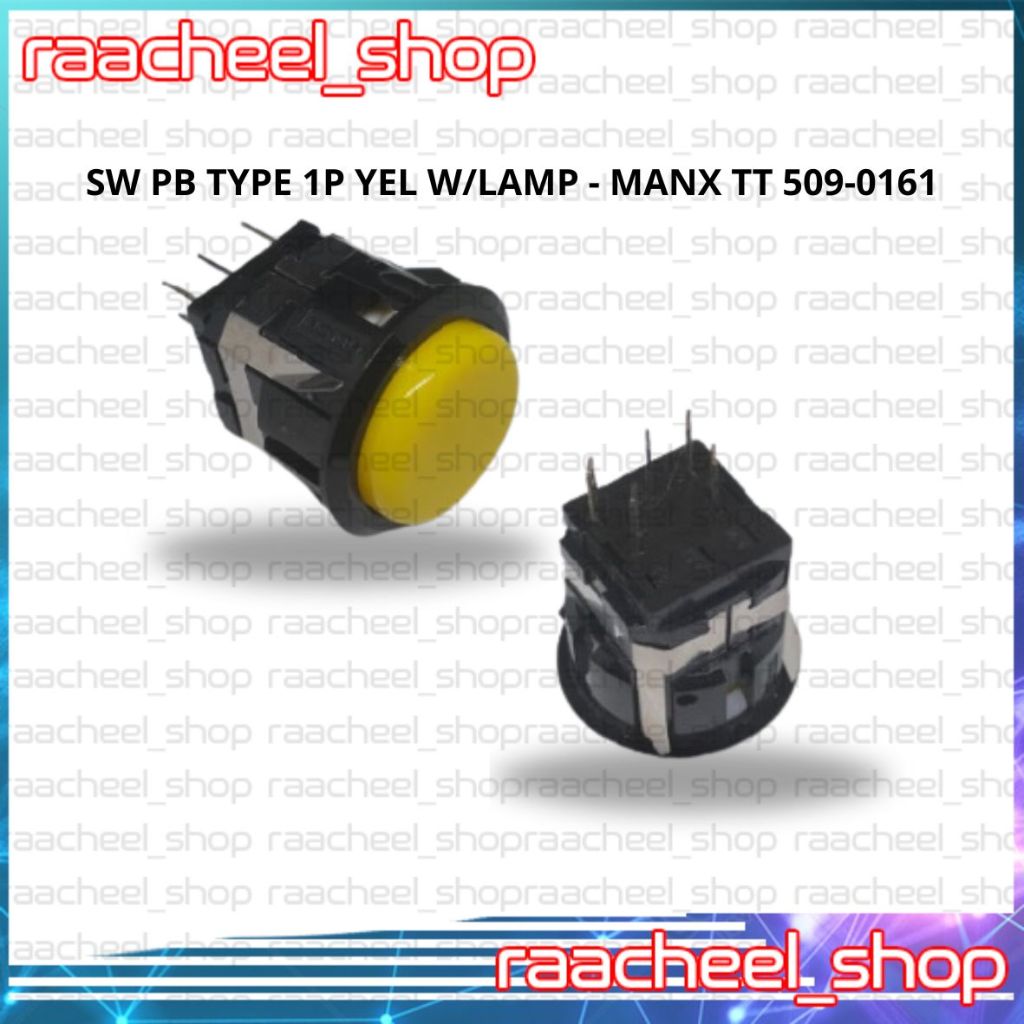Jual SW PB TYPE 1P YELLOW W/LAMP - 509-0161 SEGA. Manx TT - Harley Davidson | Shopee Indonesia