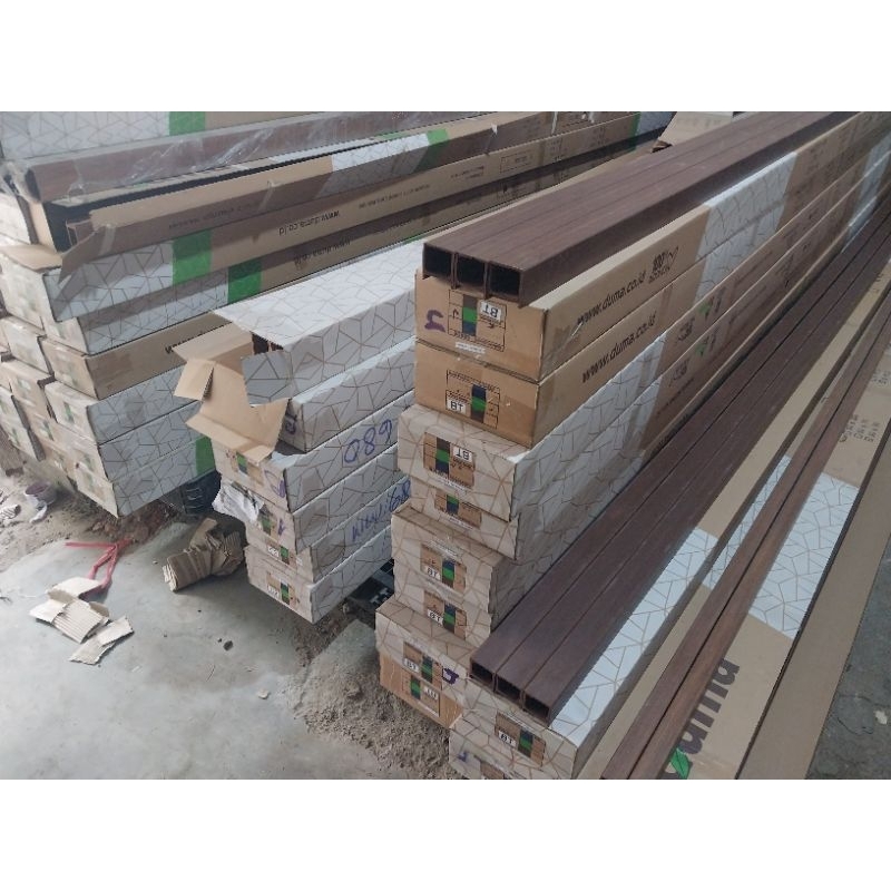 Jual Hollow WPC DUMA 50x50 | Warna BT | Pesanan | Shopee Indonesia