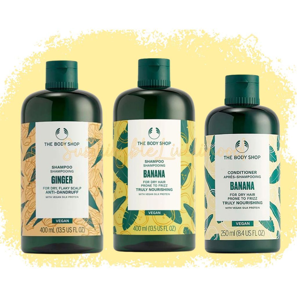 Jual [ORIGINAL] TBS The Body Shop Shampoo 400 Ml, Ginger, Banana ...