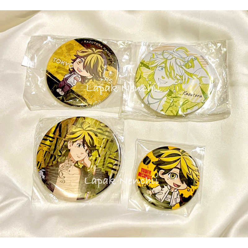 Jual Official Merch Pin Badge Tokyo Revengers Kazutora Hanemiya ...