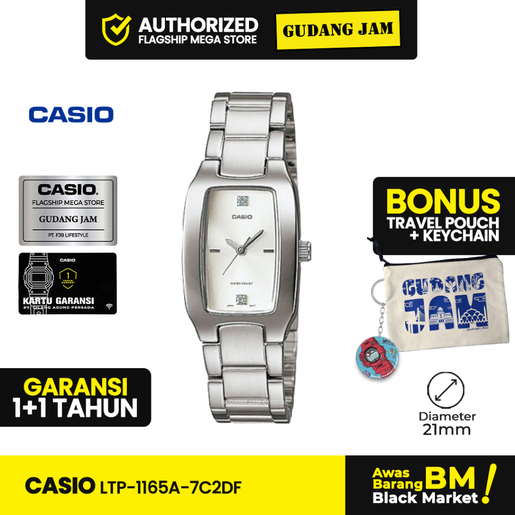 Jual Jam Tangan Casio LTP-1165A-7C2DF LTP-1165A LTP-1165 LTP1165A LTP ...