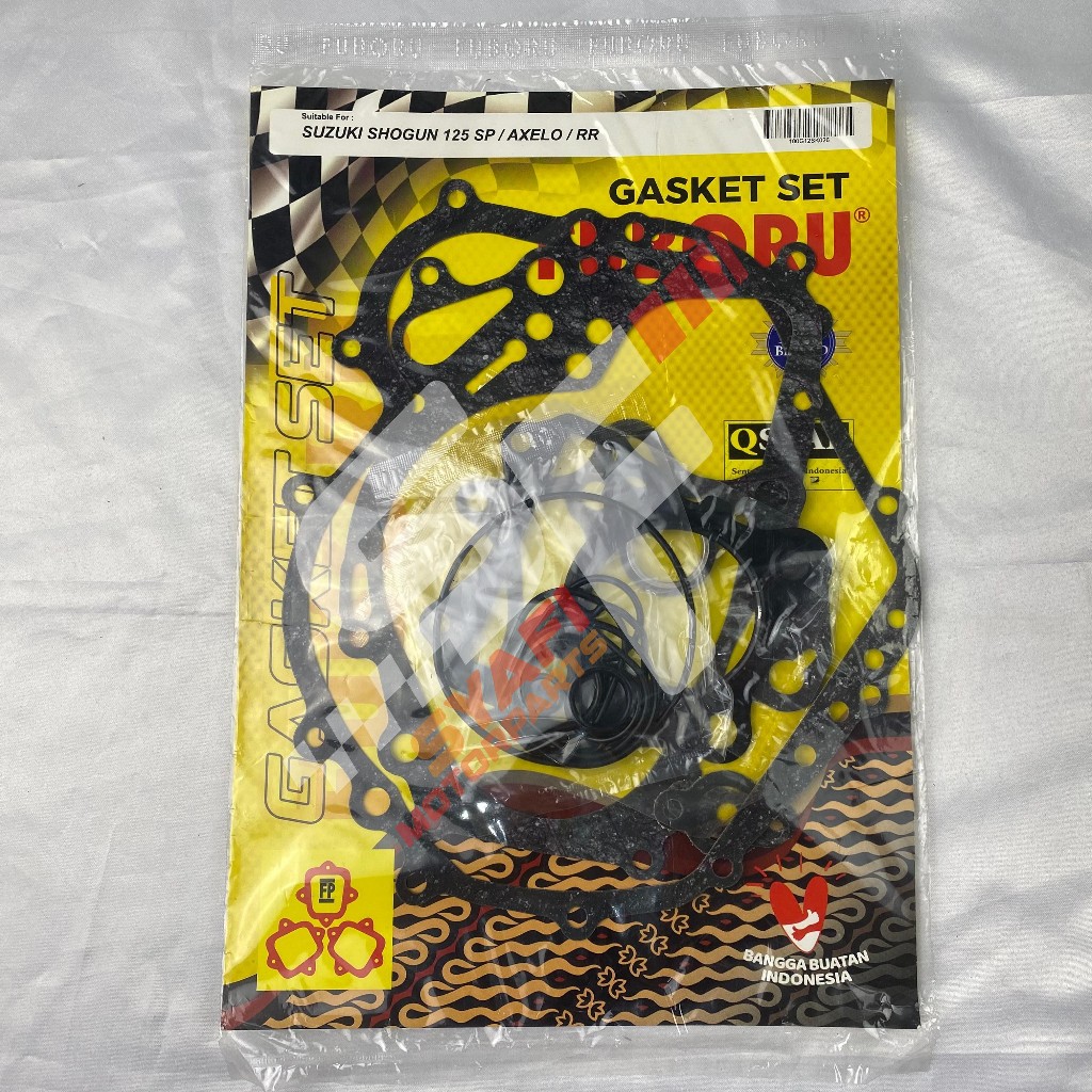 Jual PAKING FULL SET SHOGUN 125 SP / AXELO / RR GASKET PERPAK FUBORU | Shopee Indonesia