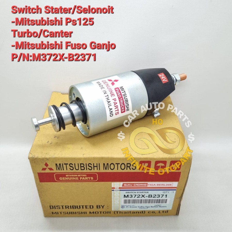 Jual SWITCH STATER SELONOID STATER MITSUBISHI CANTER PS125 TURBO FUSO ...