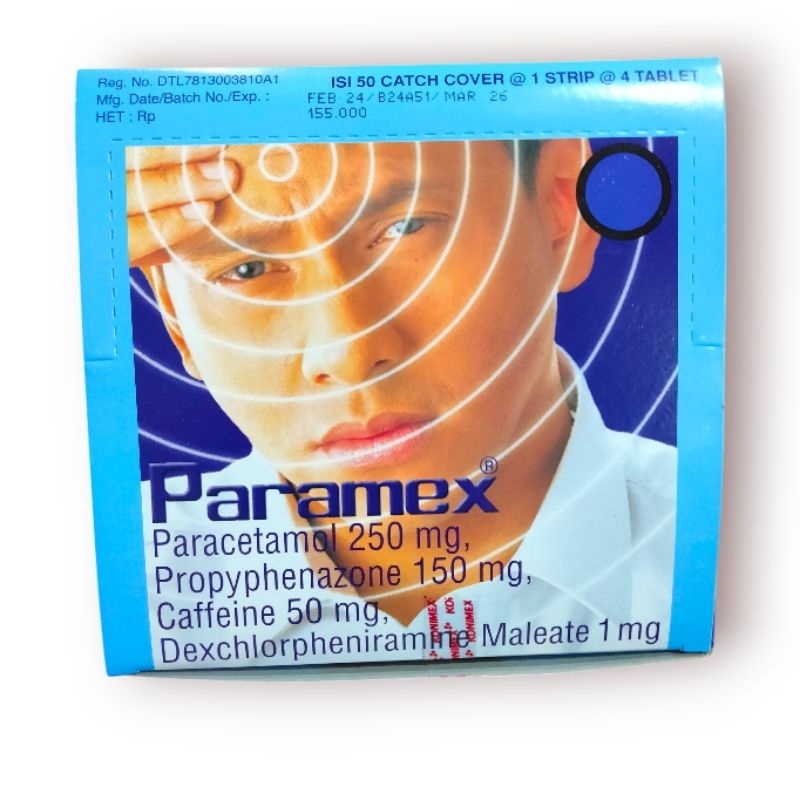 Jual paramex biru 1 box | Shopee Indonesia