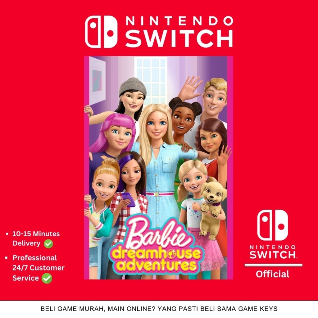 Jual Barbie Dream House Adventures | Nintendo Switch | Shopee Indonesia