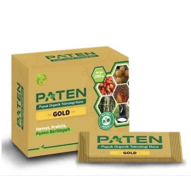 Jual Pupuk Paten Gold Original 1 BOX / Pupuk Organik Paten Organik ...