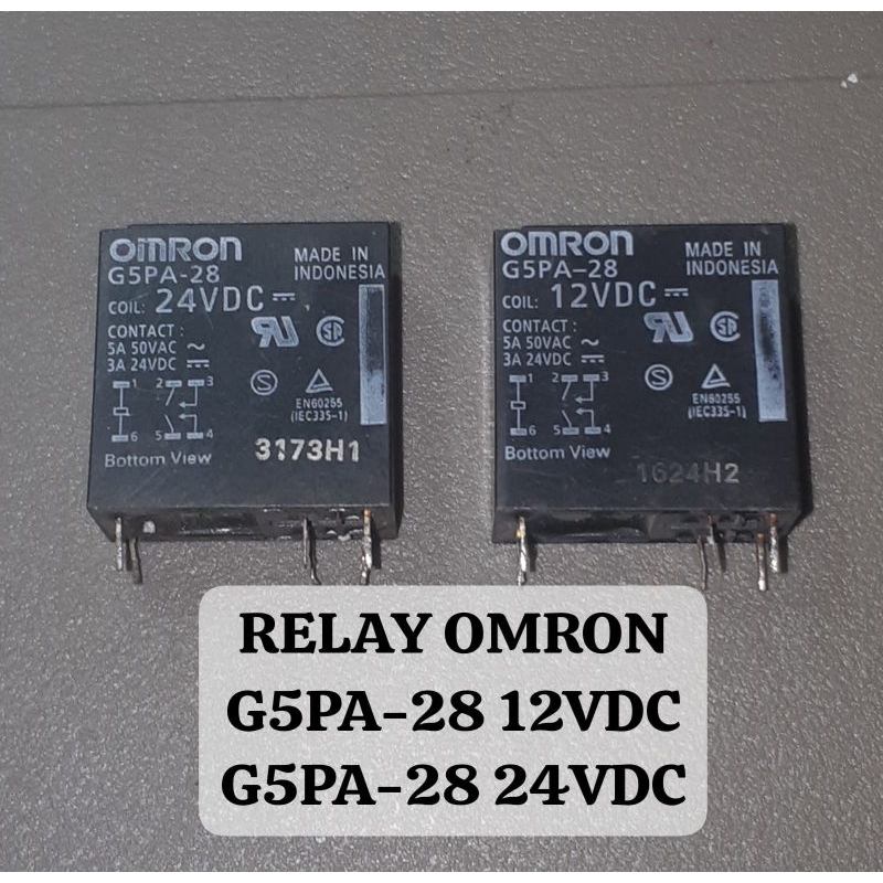 Jual Relay OMRON G5PA-28-12VDC & OMRON G5PA-28-24VDC made in Indonesia ...