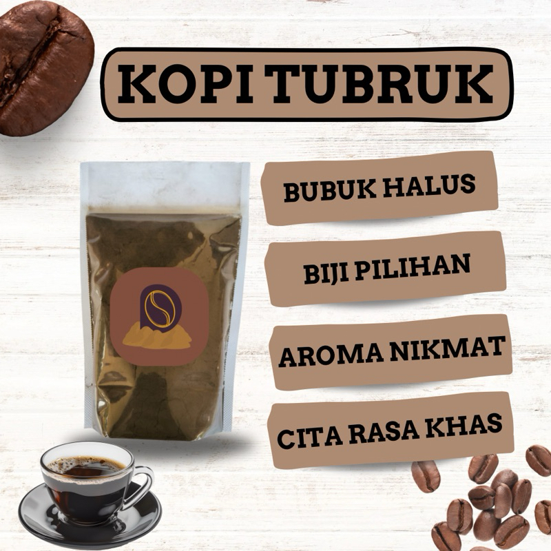 Jual Kopi Tubruk 1 Kg - Cita Rasa Khas - Nikmat Aromanya | Shopee Indonesia