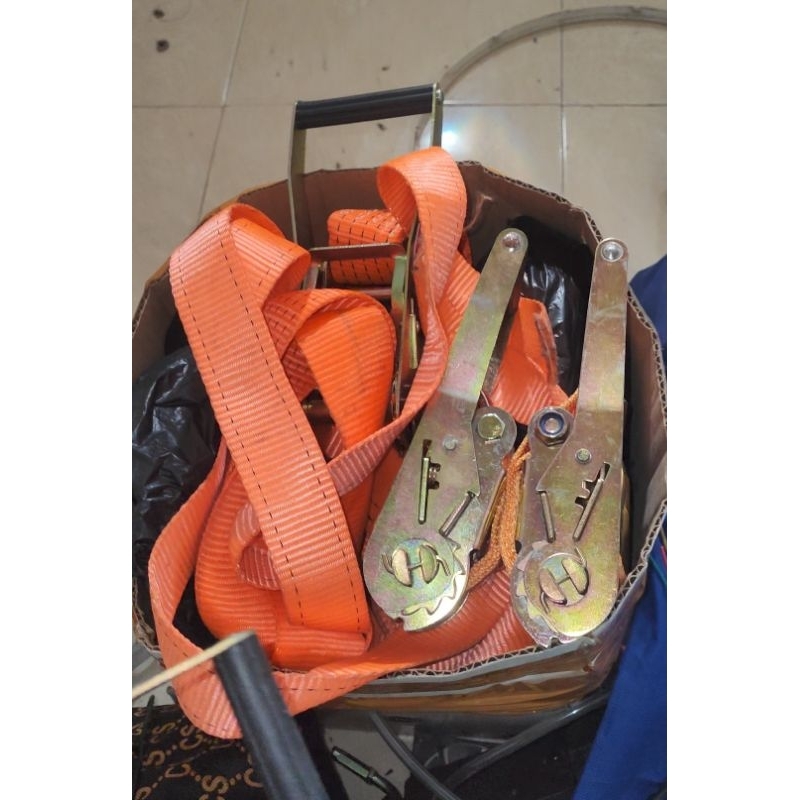 Jual Tali Track Belt 10 Ton, Lebar 2 Inch Panjang 13,5 Meter Sampai 15 ...