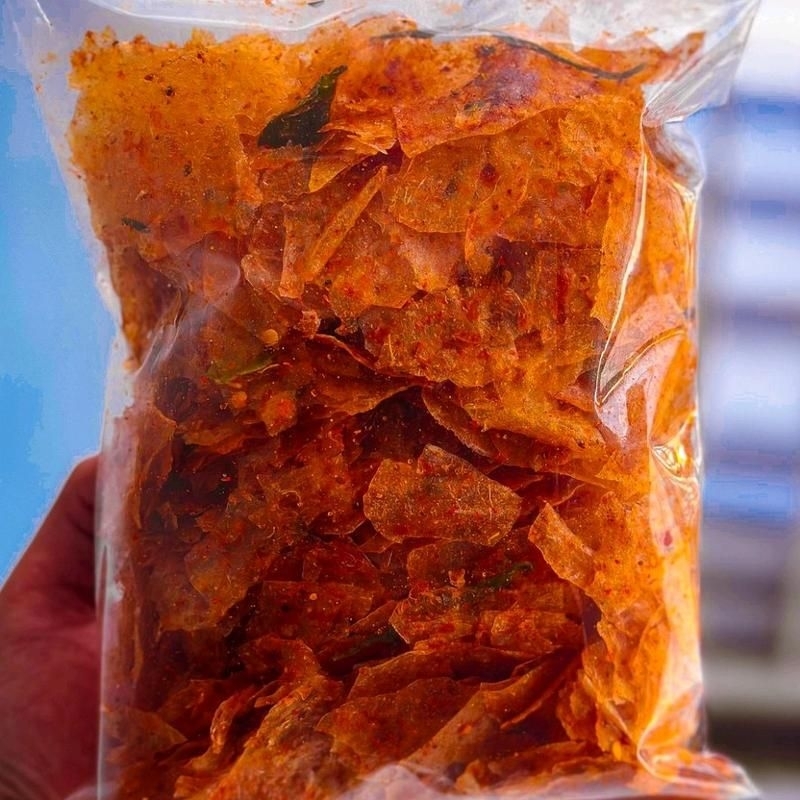 Jual 200g Keripik Kaca / Keripik Beling / Kripca Extra Pedas | Shopee ...