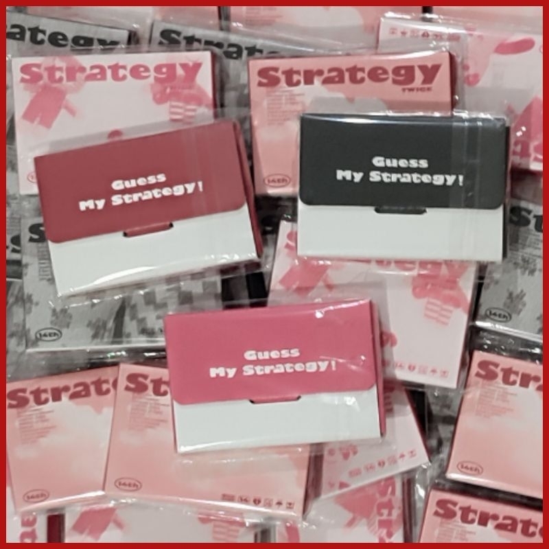 Jual TWICE - 14TH MINI ALBUM [STRATEGY] (NEMO ver.) | Shopee Indonesia