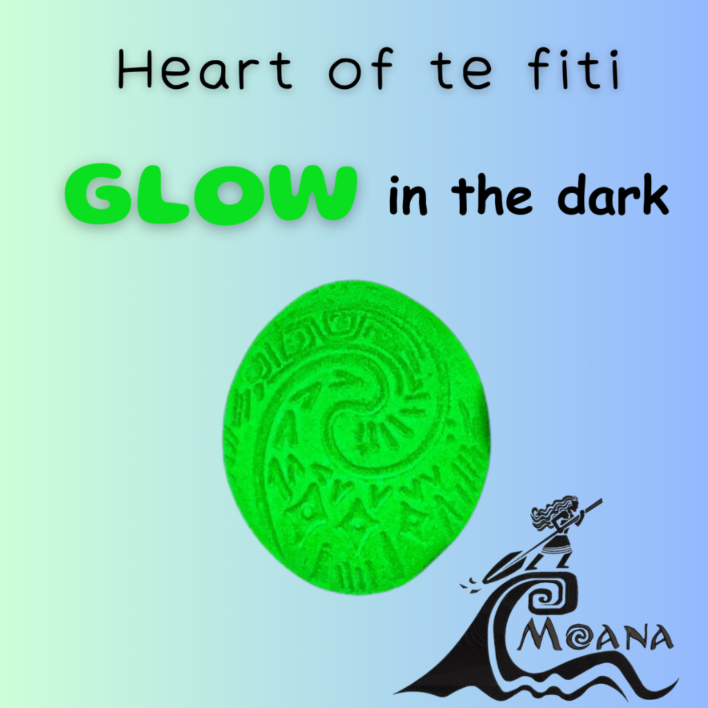 Jual Kalung Moana Heart of Te Fiti Pendant Glow in the dark | Shopee ...