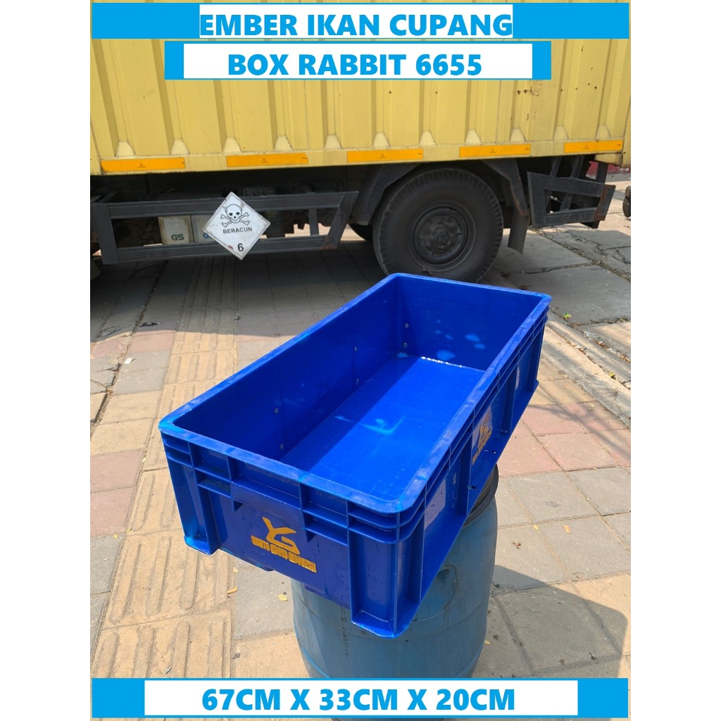 Jual Box Plastik Container Magot Box Ikan / kura kura / Box Rabbit 6655 ...