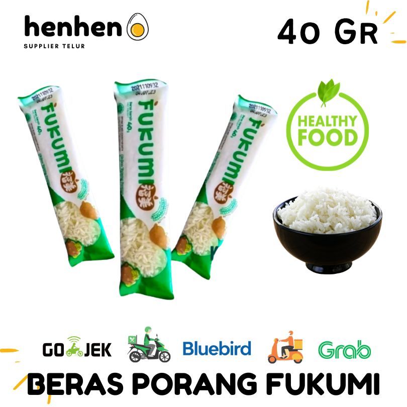 Jual FUKUMI BERAS PORANG KONJAC RICE SACHET 40 GRAM | Shopee Indonesia