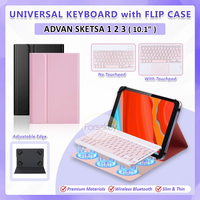 Jual Advan Sketsa 1 2 3 Tab Tablet Advance 10 10.1 Inch ( PINK & HITAM ...