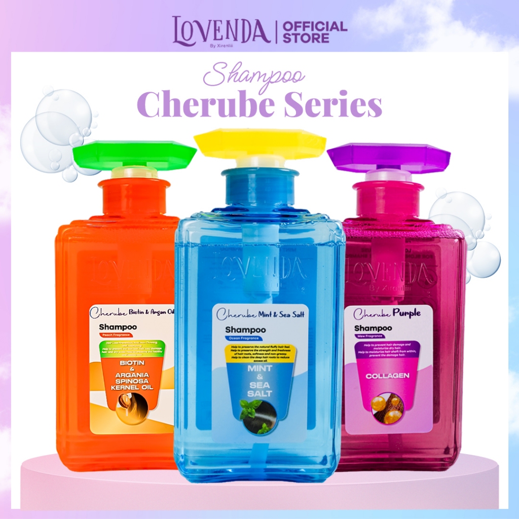 Jual Lovenda Shampoo Anti Ketombe | Anti Rontok | Anti Kering 320ml ...