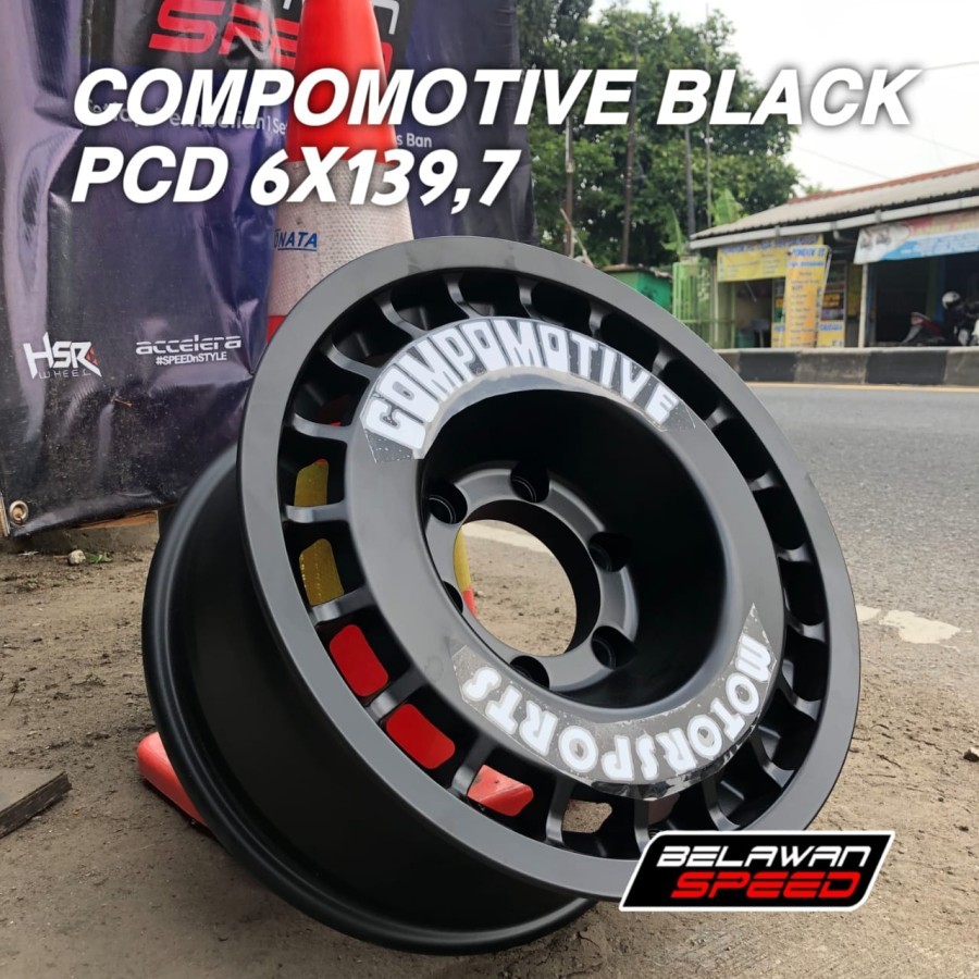 Jual VELG MOBIL RL COMPOMOTIVE RING 16 UNTUK PAJERO FORTUNER HILUX DC ...