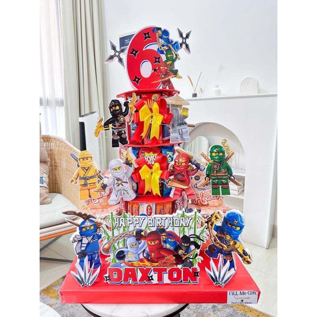 Jual Ninja Go - Jumbo Snack Tower Birthday / Snack Tart Ulang Tahun ...