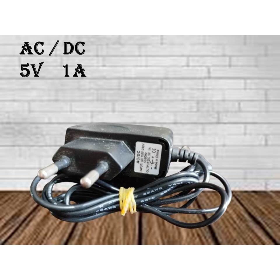 Jual AC ADAPTER DENGAN AC/DC 5V 1AAC ADAPTER DENGAN AC/DC 5V 1A ...