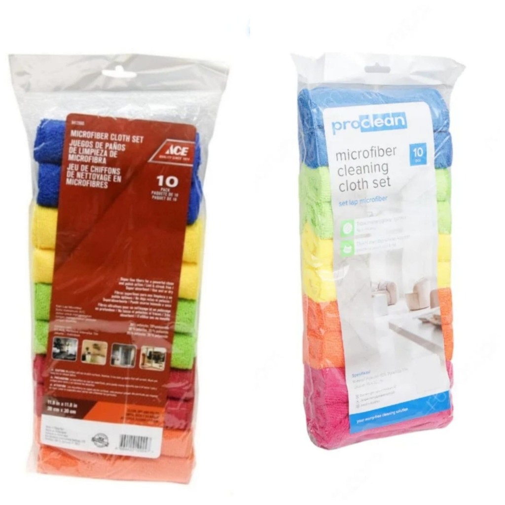 Jual Ace Hardware Lap Microfiber Pro Clean Isi 10 pcs Original | Shopee ...