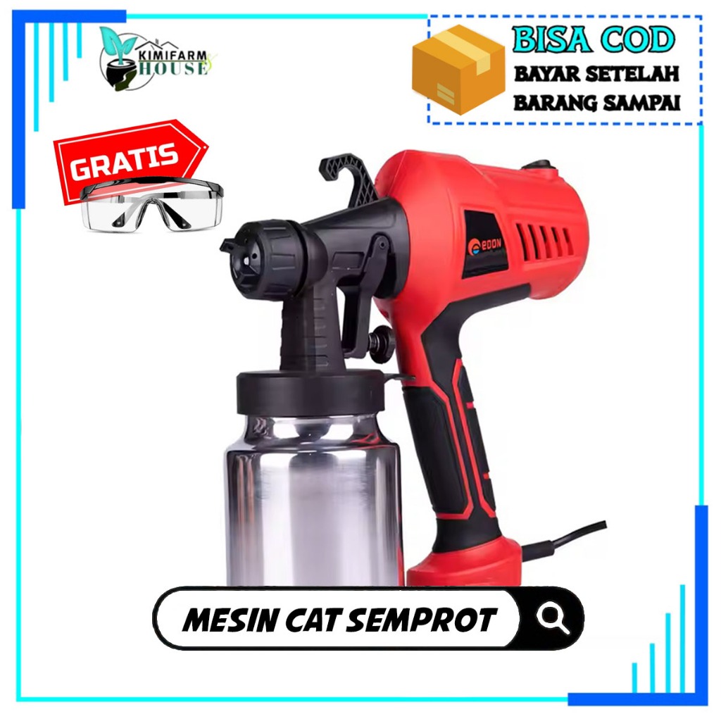 Jual Mesin Semprot Cat Elektrik Gun 400W Spraygun Cat Semprot Tembok ...