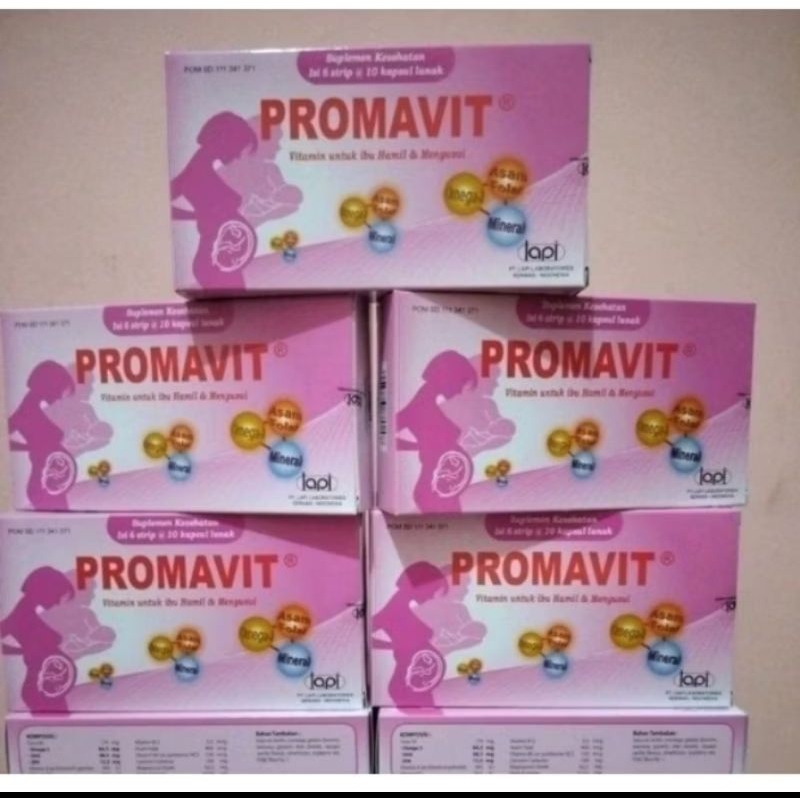 Jual Promavit Capsul box isi 30 | Shopee Indonesia