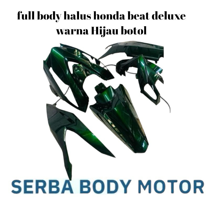Jual Custom warna body motor honda beat deluxe warna hijau botol biru ...