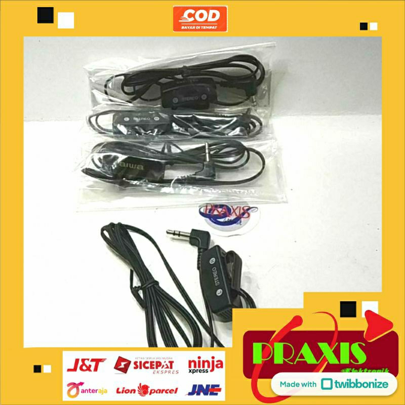 Jual Mic Mik Jepit Stereo Aiwa | Shopee Indonesia