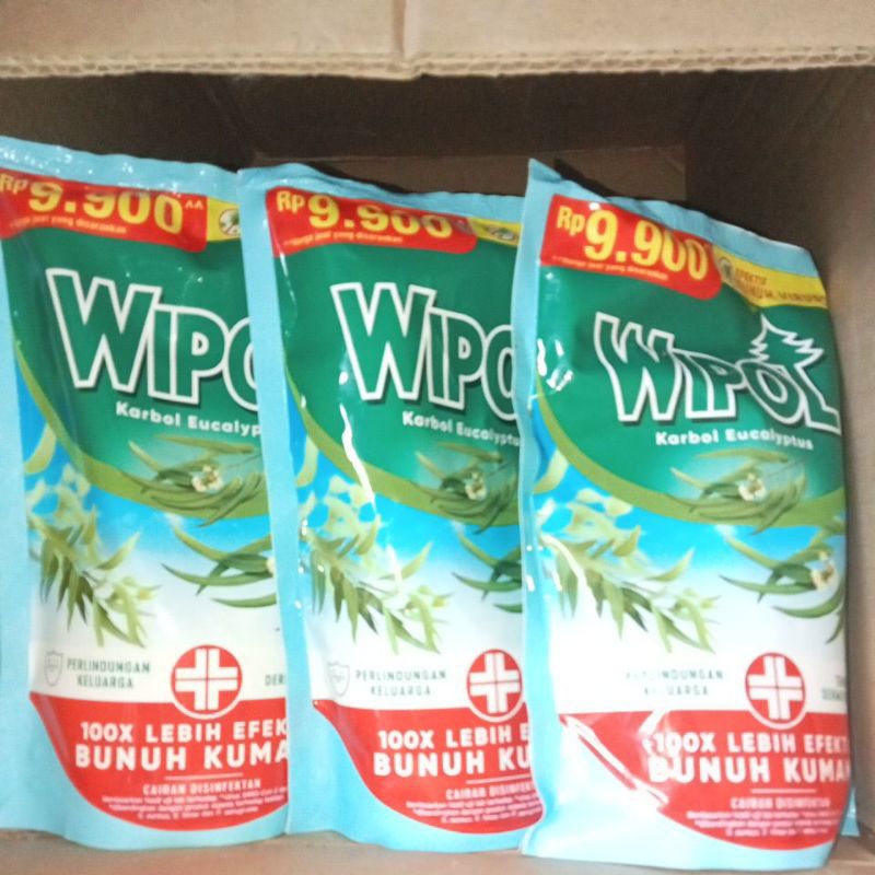 Jual Wipol karbol eucalyptus 450 ml | Shopee Indonesia