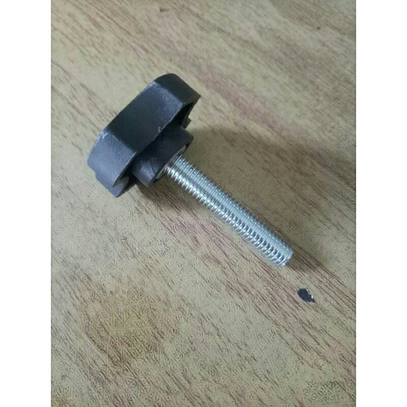 Jual Knob adjuster knop segi empat ulir tangan baut m6x30 | Shopee ...