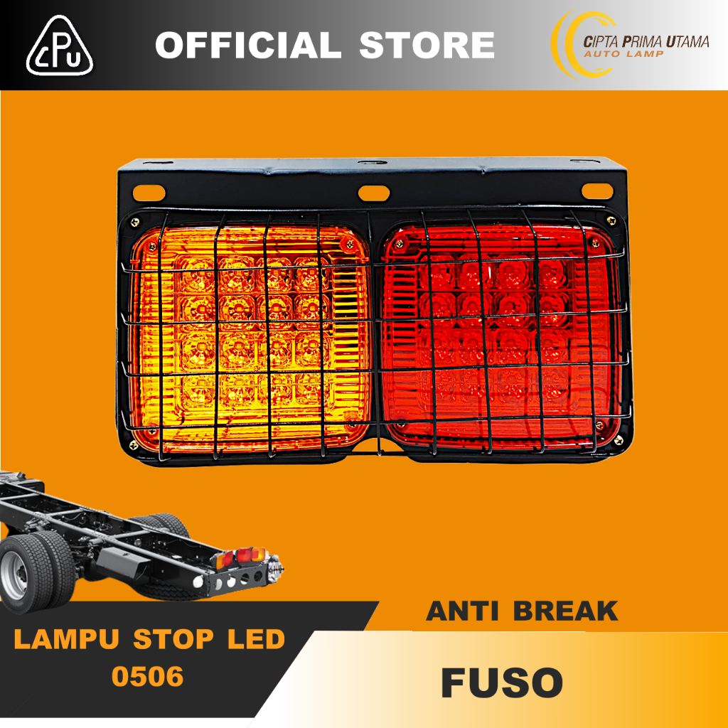 Jual CPU Lampu Stop LED Lampu Belakang LED Stop Lamp Fuso 24 Volt ...
