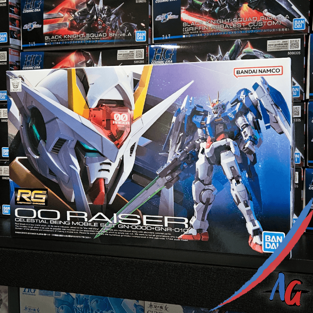 Jual RG Gundam OO 00 Raiser Celestial Being | Shopee Indonesia