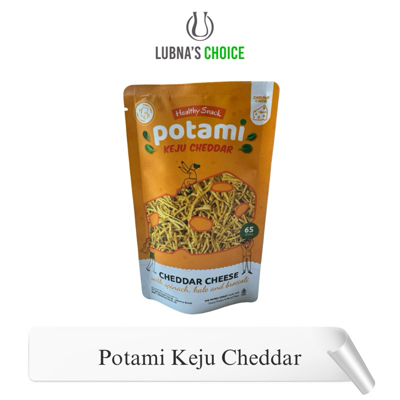 Jual Potami Snack Sayur - Keju Cheddar | Shopee Indonesia