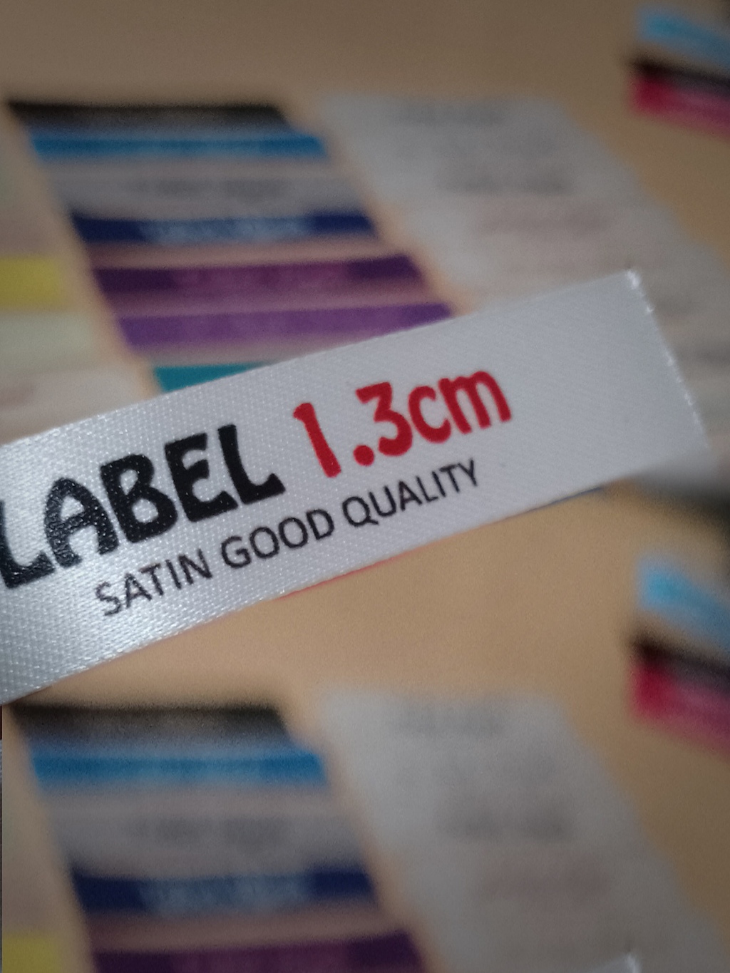 Jual Label Hijab / Label Baju / Bahan Satin 1.3cm | Shopee Indonesia