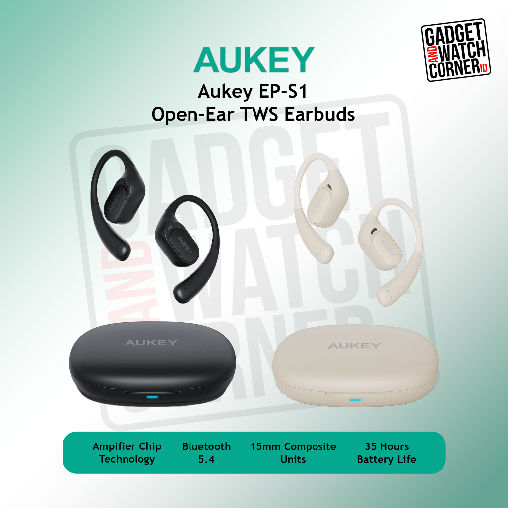 Jual AUKEY Open Ear True Wireless Series Bluetooth With App Control ...