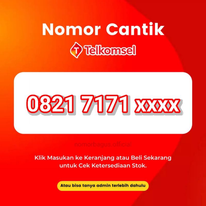 Jual Nomer Cantik Simpati Nomor Kartu Perdana Telkomsel no hp 4g 5g 1881 7171 2425 5354 | Shopee ...