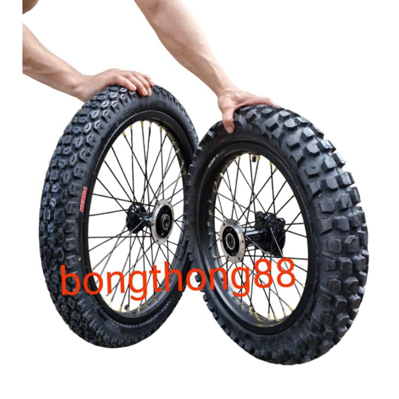 Jual Sepakat Velg Rossi Ban Trail Klx Dtracker Bf Crf 150 Ring 18 21 ...